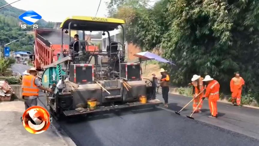 万州公路施工人员 坚守岗位抢抓工期 确保工程顺利完成