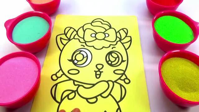 简笔画:可爱的卡通小动物