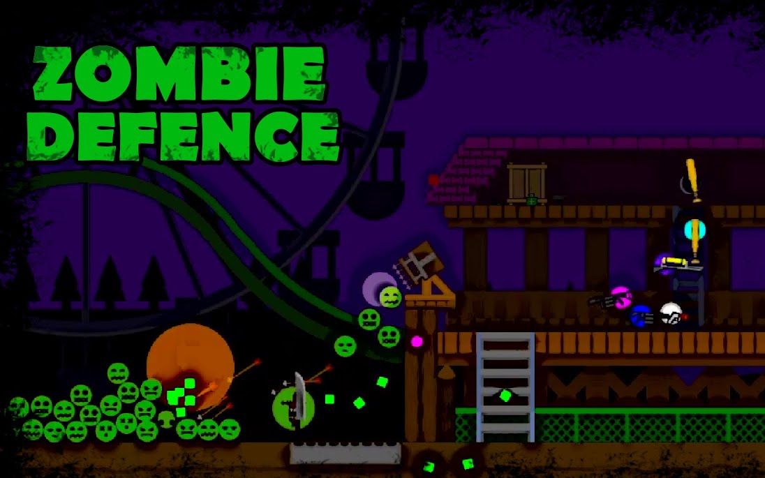【Algodoo】僵尸过山车(Boss战) - Zombie Rollercoaster Defence with ...