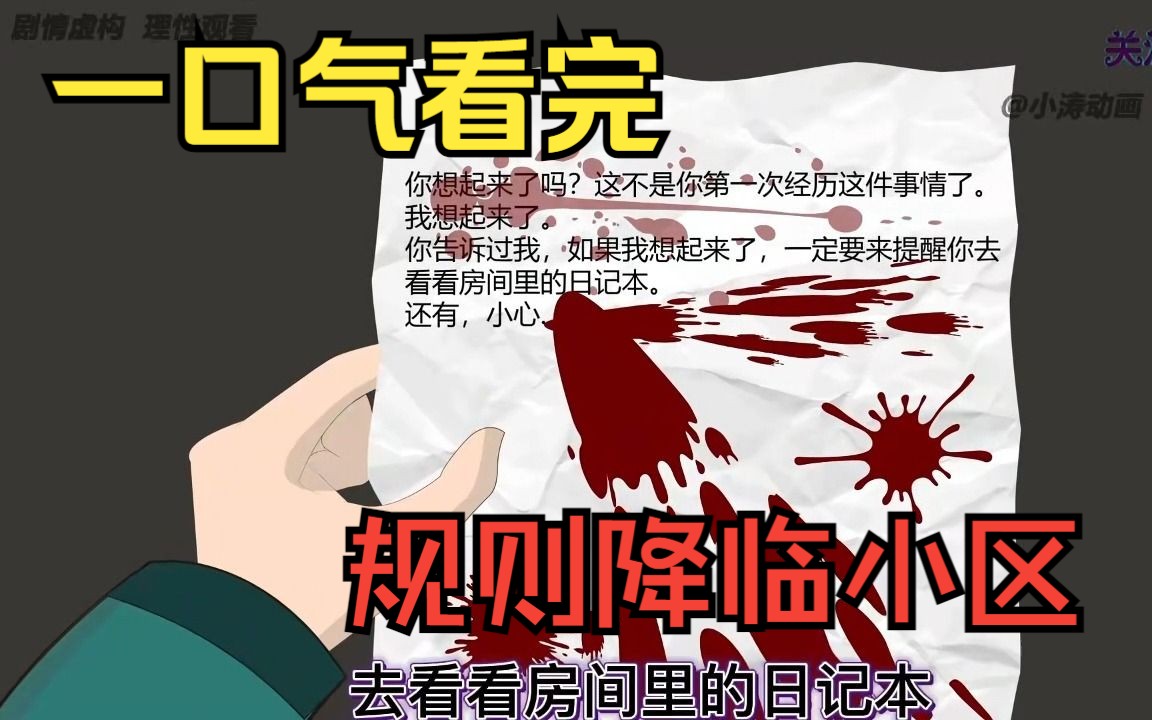 一口气看完——规则怪谈之规则降临小区