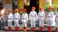幼儿园大班--升旗仪式!