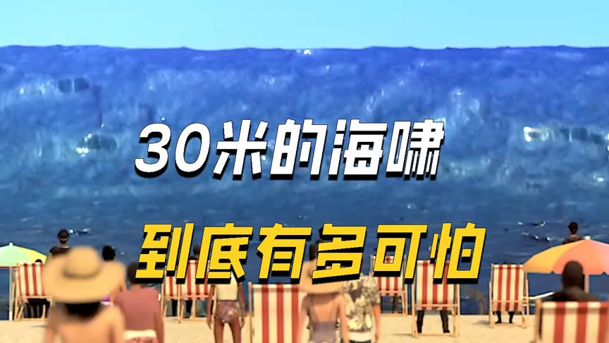 30米大海啸到底有多可怕,这事发生在2004年 #海啸
