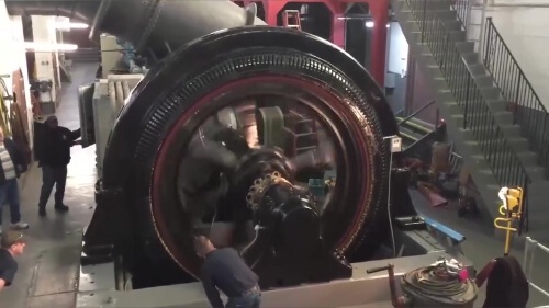 1915年制造的电机启动