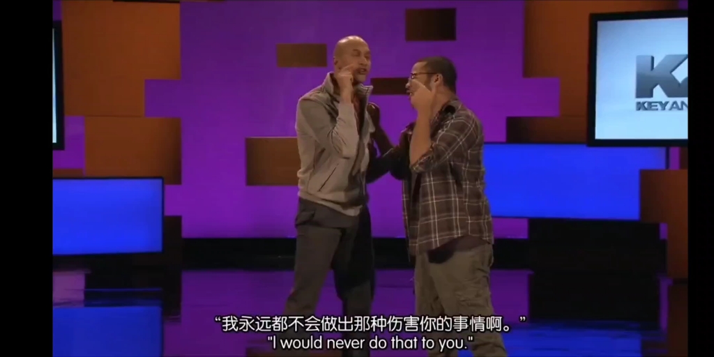 黑人模仿白人打架,美国黑人脱口秀