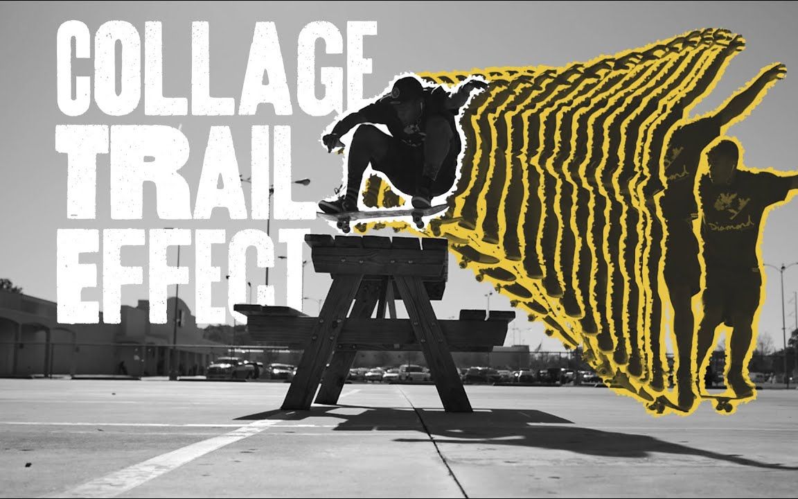 运动幻影轨迹特效 AE教学视频