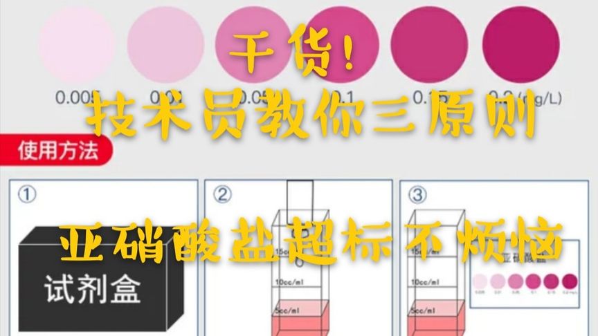 水产养殖:严守三大原则,水质亚硝酸盐超标不再烦恼!