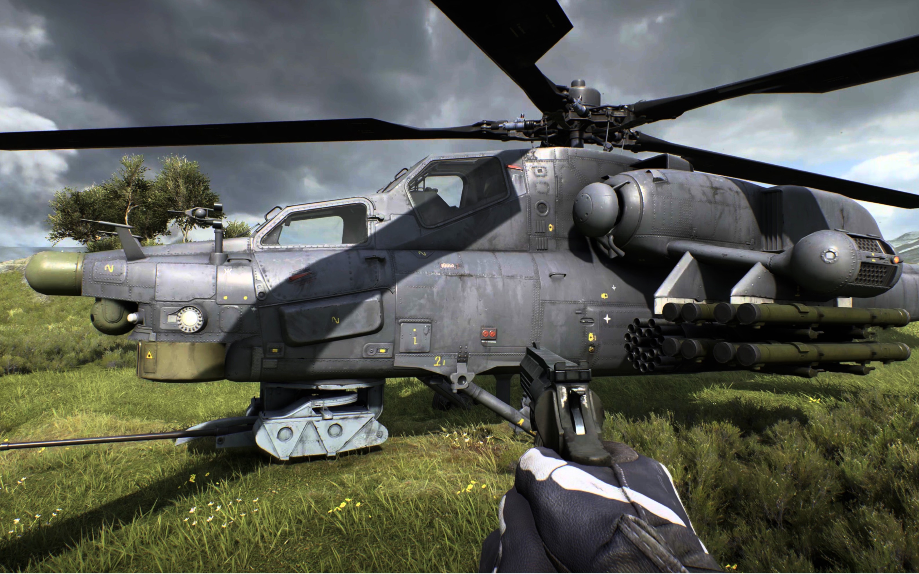 要AI不要UI,4kHDR,沉浸式游戏体验(战地2042)_战地风云_第一视角