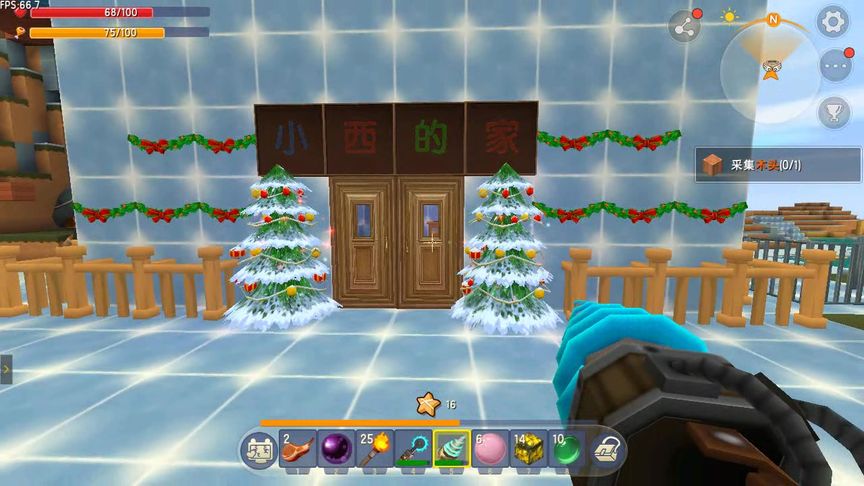 迷你世界:生存模式,喜欢生存的小伙伴一起来玩哟!