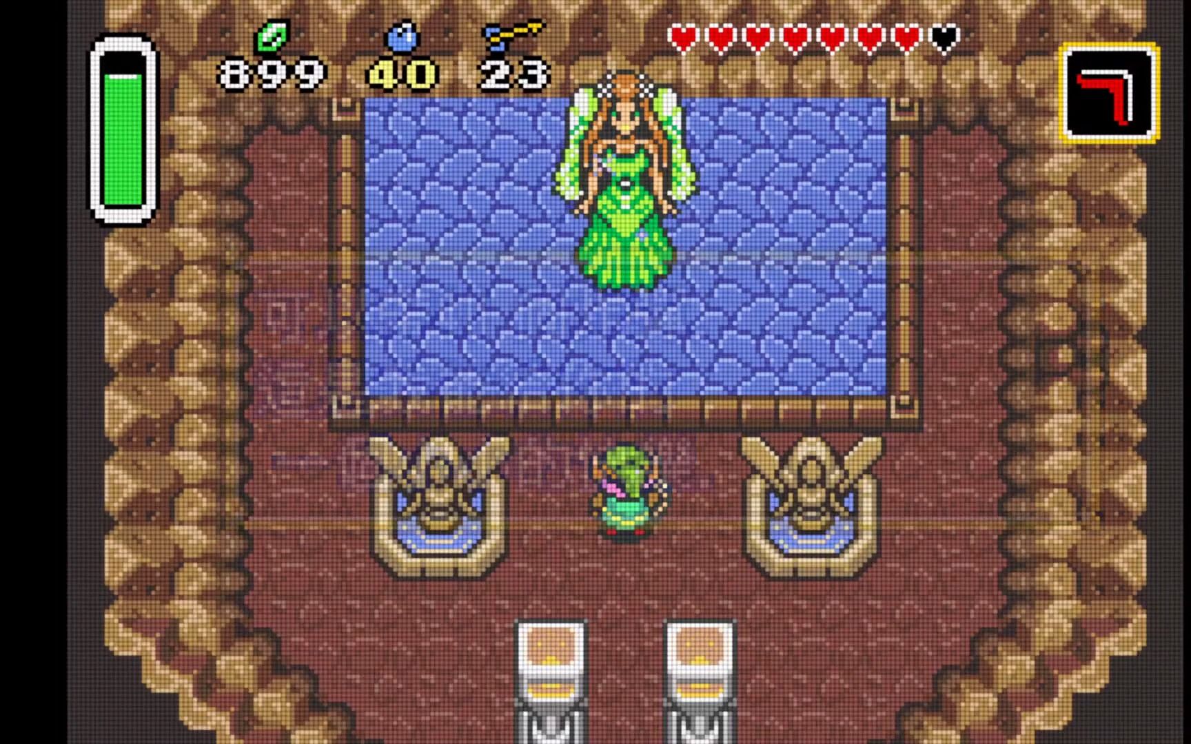 GBA 《塞尔达传说:众神的三角力量&四支剑》第三章 刷钱升炸弹弓箭...