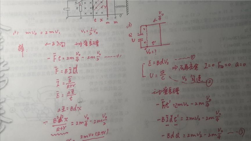 高三物理复习好题欣赏2021042101电磁感应单杆+电阻+电容器模型