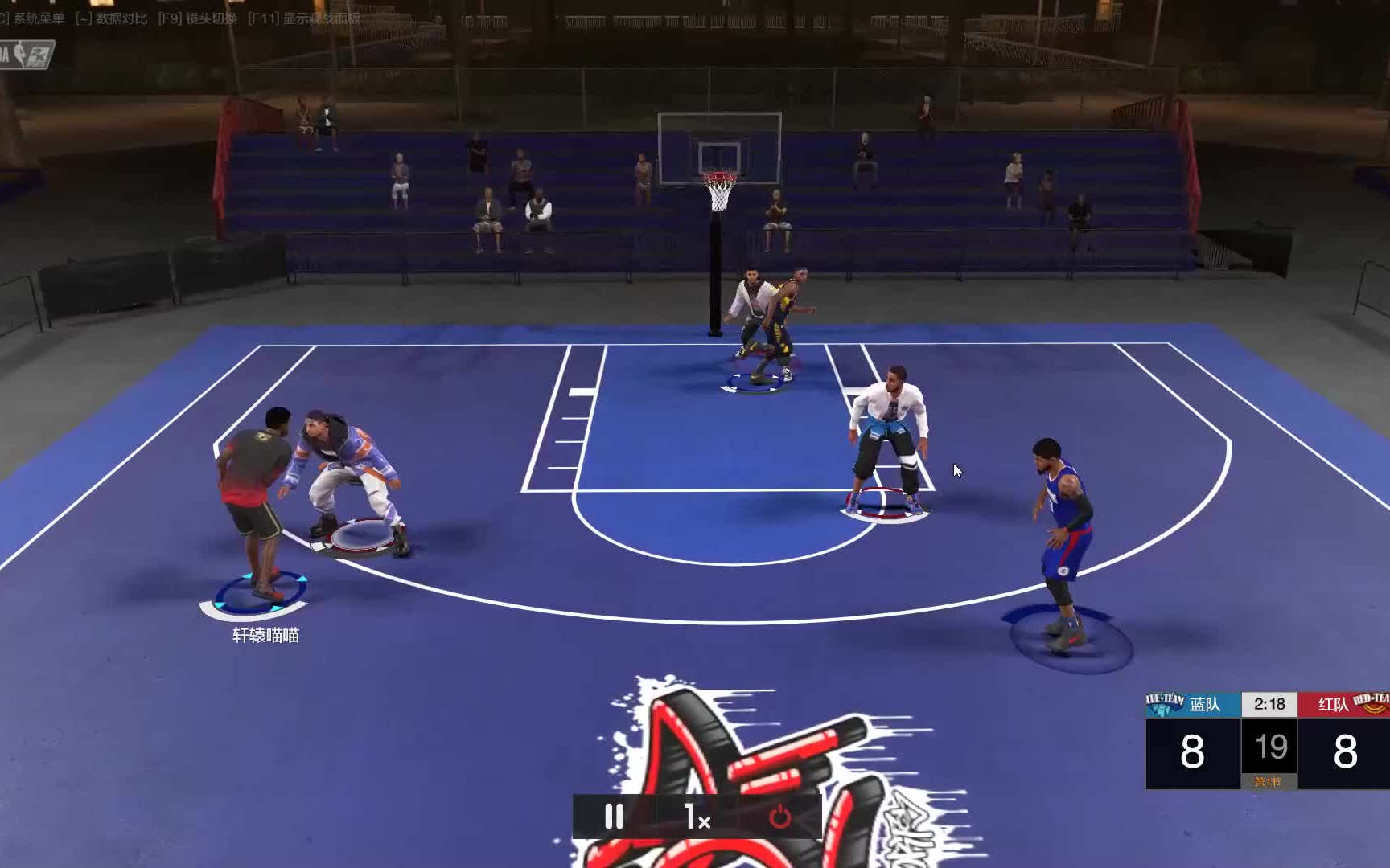 NBA2KOL2 “S5坎比拉塞尔” 6突加特训后启用,在勋章的加成下,体验...