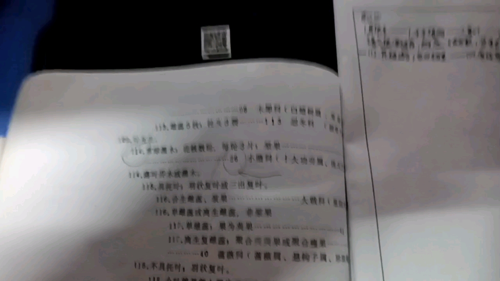 当你在查植物检索表时(警撅)…