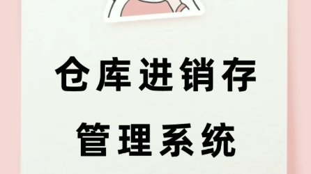 仓库进销存管理系统——会计人必备