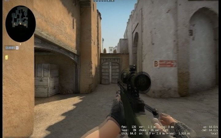 csgo 2021年激流大行动更新后的dust2中路狙击技巧