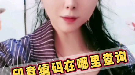 印章编码在哪里查询