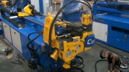 搞不懂这弯管机怎么起皱啦? #弯管机 #全自动弯管机 #弯管机生产线