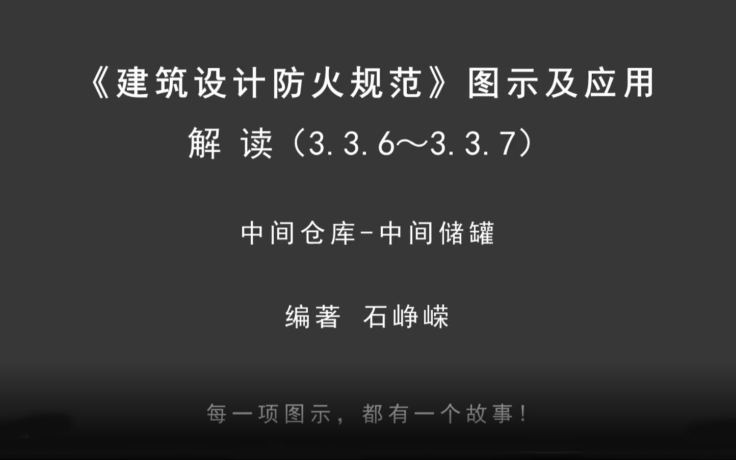 解读3.3.6~3.3.7:中间仓库-中间储罐!