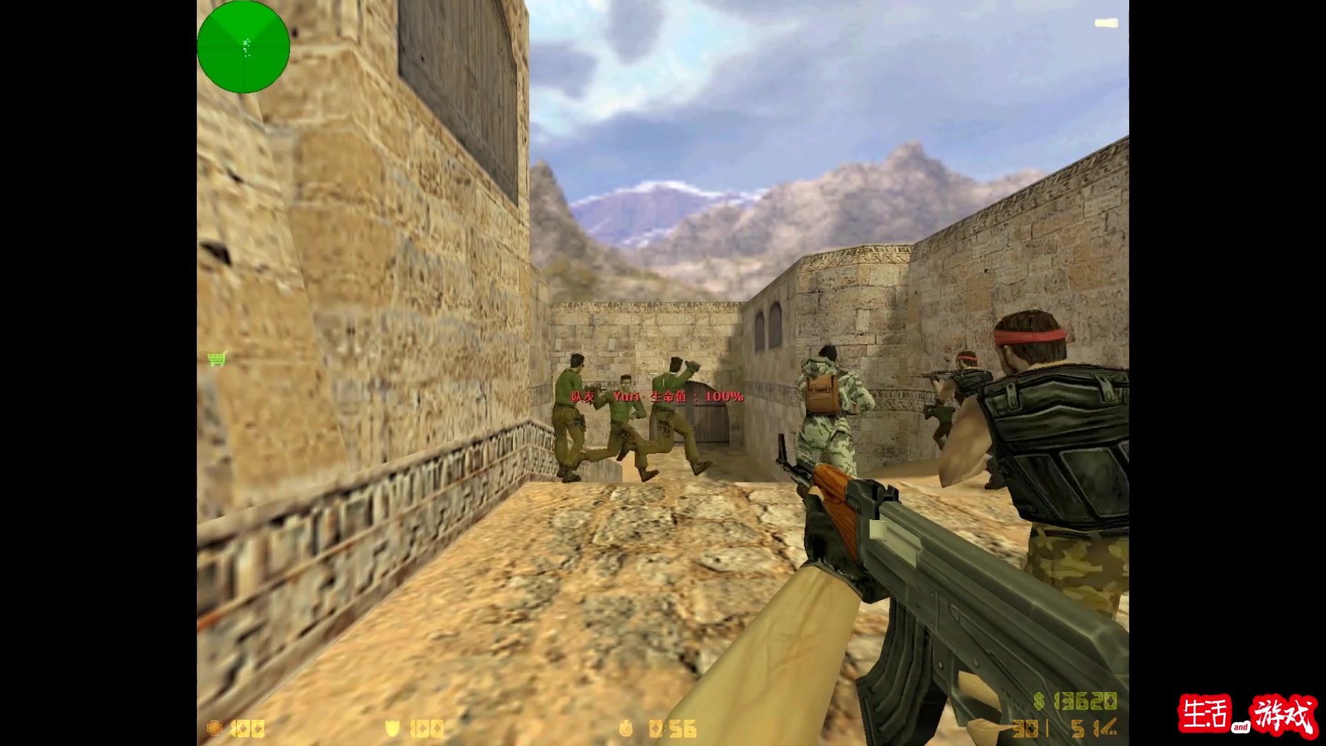 还记得当年的cs吗?回味十几年前天天玩的电脑游戏,cs1.6!