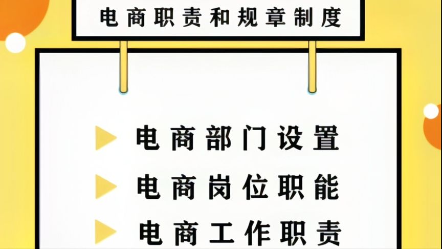 电商职责和管理制度