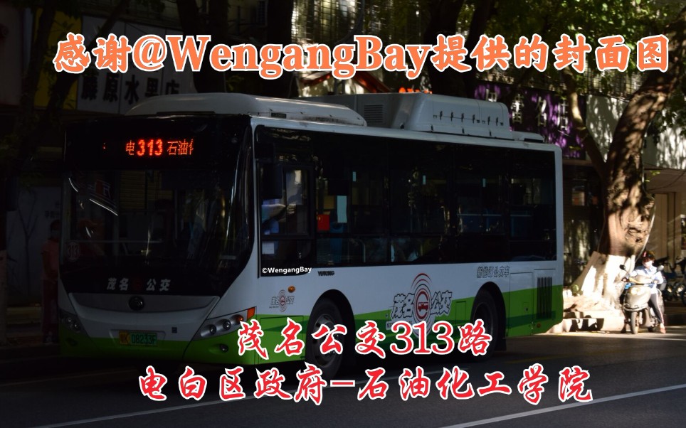 【POV-79】【茂名公交】313路 电白区政府-石油化工学院