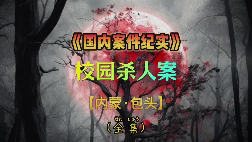 内蒙古包头:校园杀人案#真实案件 #案件解说 #大案纪实
