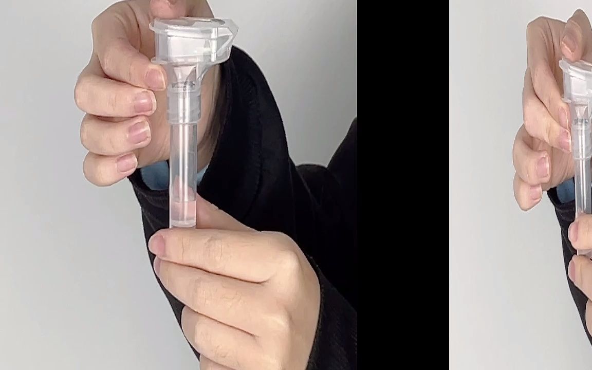 锡纸封存保存液型唾液采集器使用操作