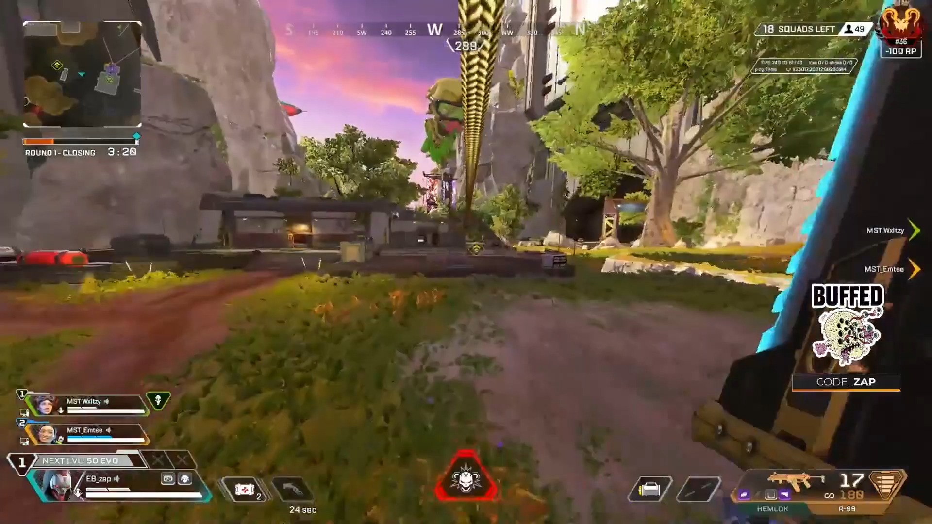 Zap 21赛季设置 TSM Zap full settings Apex Legends season 21