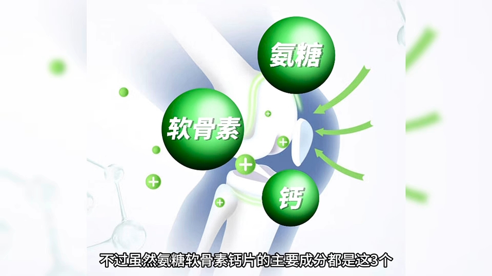 科普氨糖软骨素钙片的功效和作用#氨糖软骨素钙