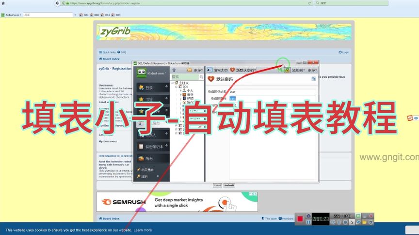 roboform填表小子使用教程