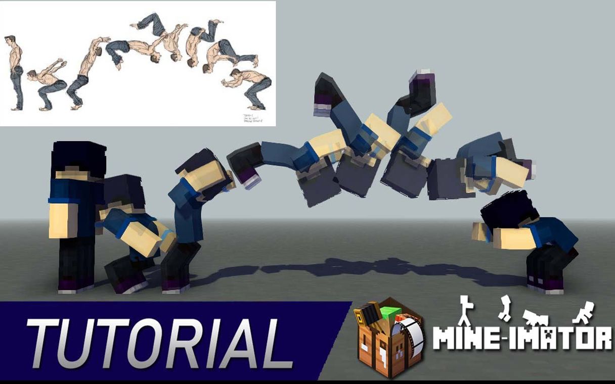152.【 制作欣赏-流畅的动作 】Mine imator
