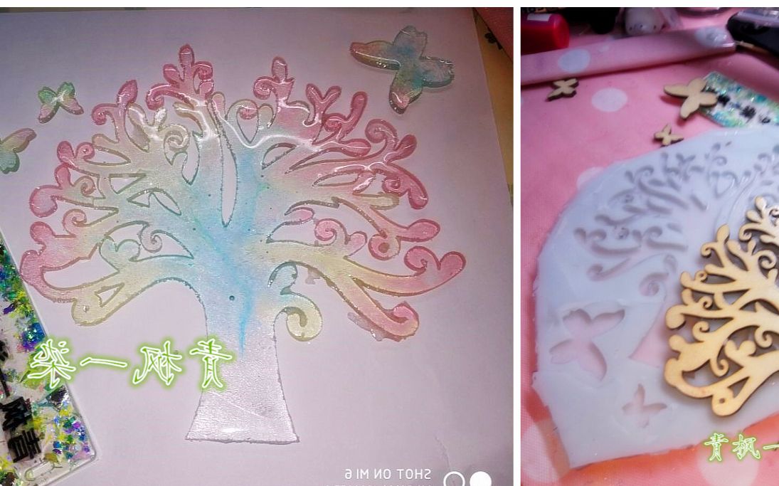 【青枫】大型木片树翻模教程 大物件没有合适容器的做法