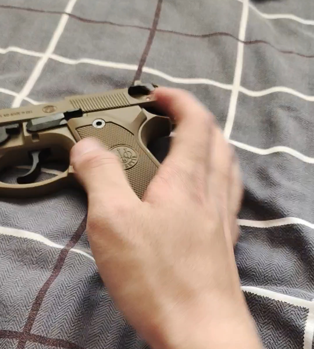 乖巧虎M9A1反吹抛壳模型