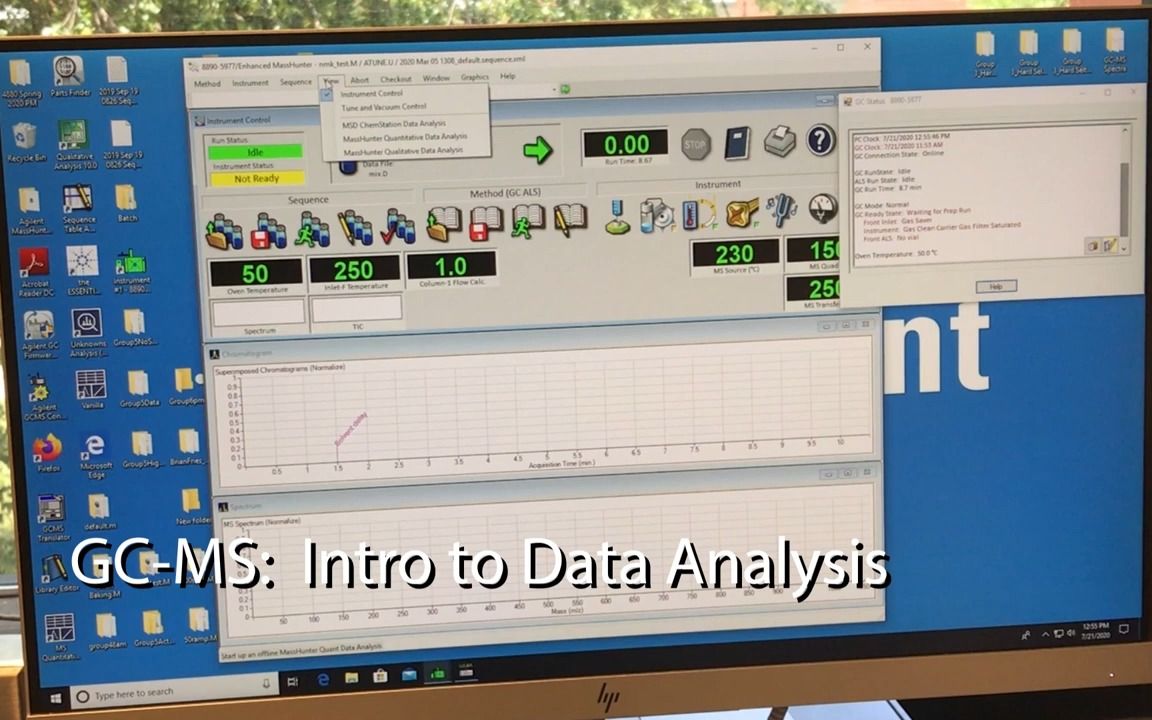GC MS Data Analysis