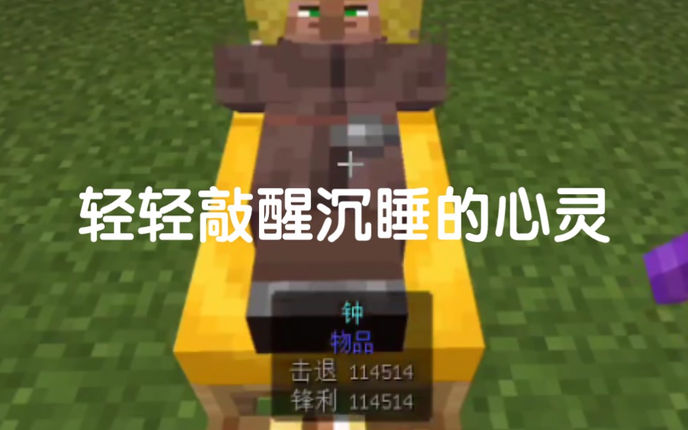 《轻轻敲醒沉睡的心灵》_我的世界