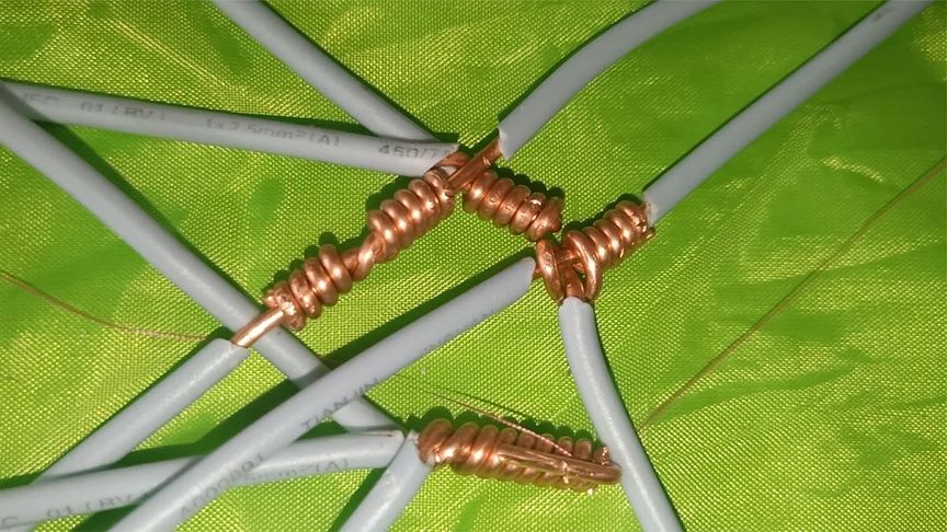 硬铜线的接线方法大全,学会以后家里装修接电线,再也不求人