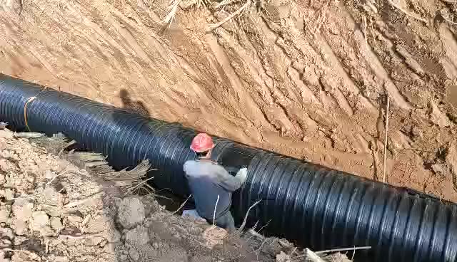 波纹管热熔连接1