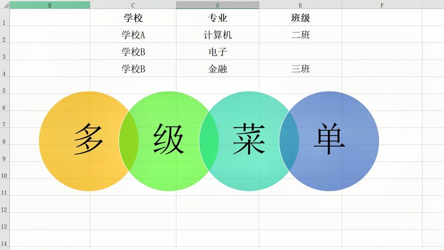 【Excel小程序实战】这样做多级下拉菜单,你看可好