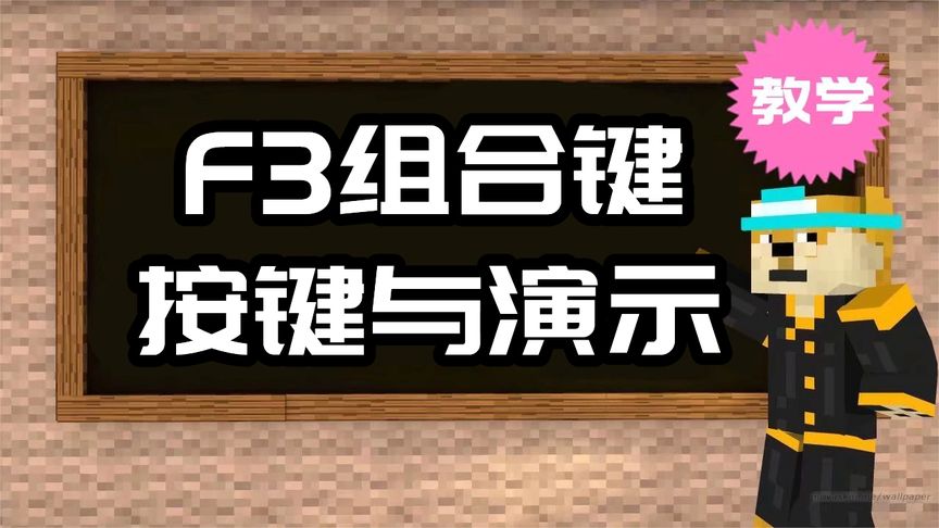 原来F3有那么多的功能-我的世界F3组合键-【界王小课堂】