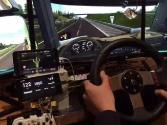 即视感十足,三屏玩欧洲卡车模拟2真爽