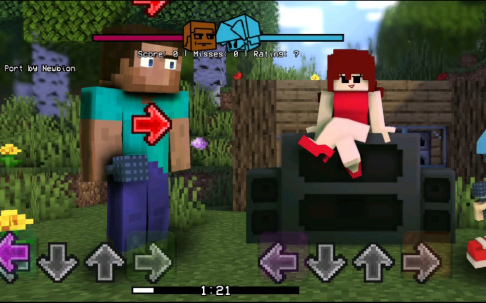 双厨狂喜!我的世界 VS FNF!