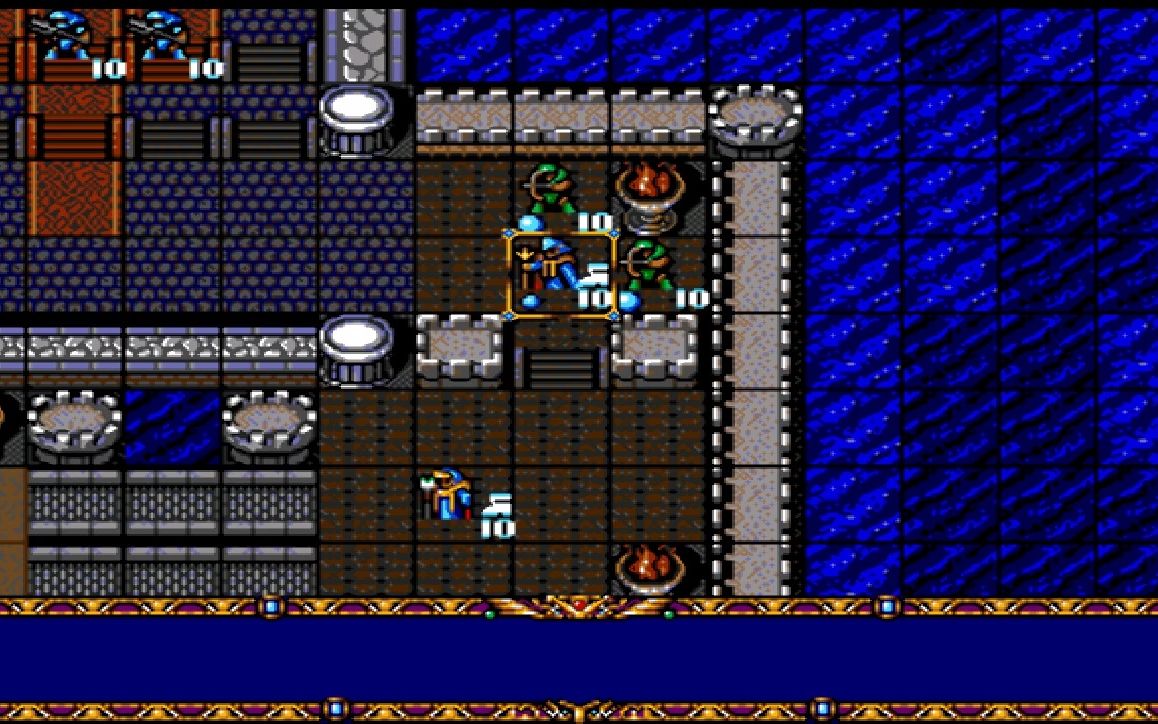 MD梦幻模拟战1第10关