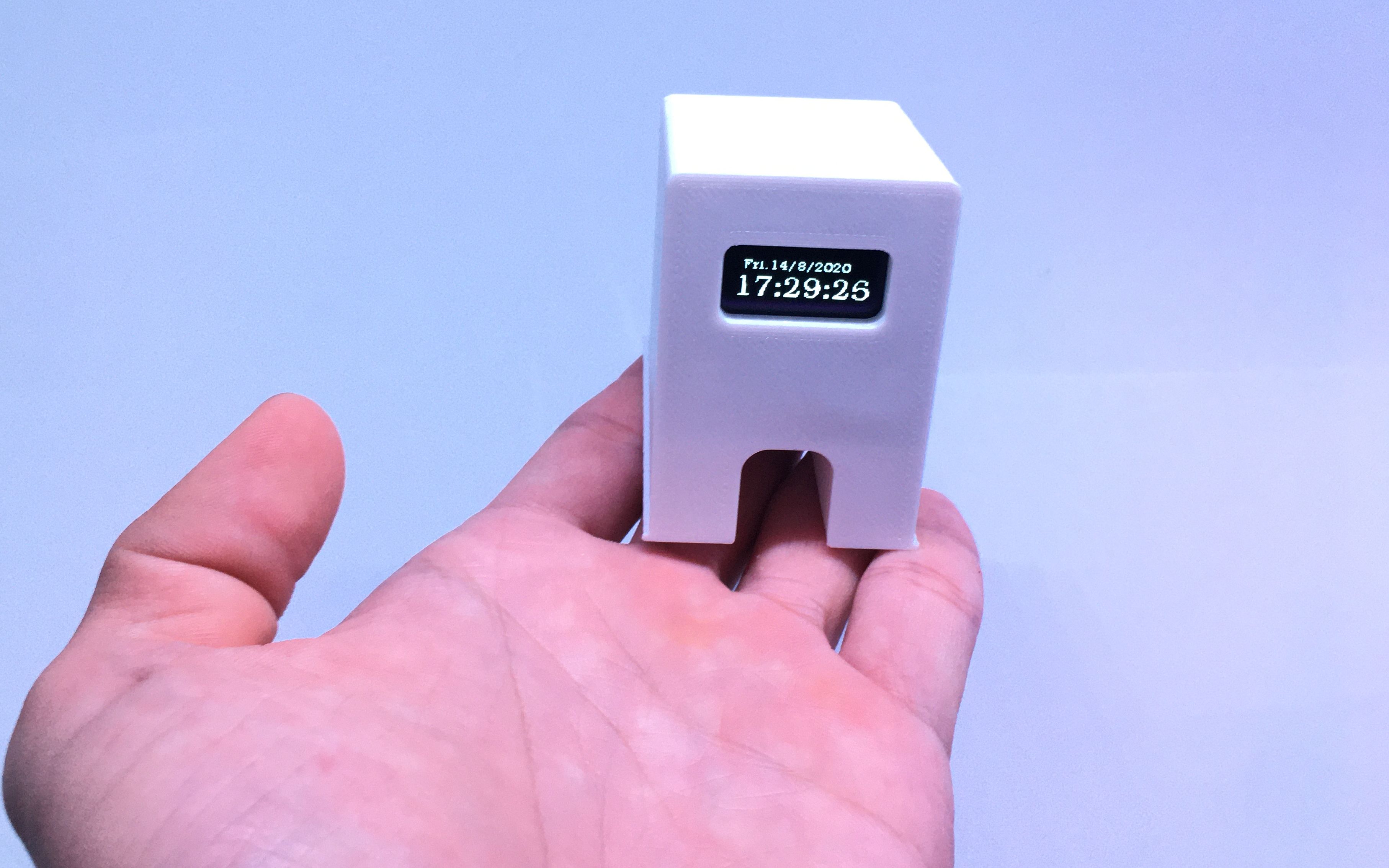 【自制】Arduino桌面上小时钟,100%DIY,自制pcb电路,3D打印,喜欢就...