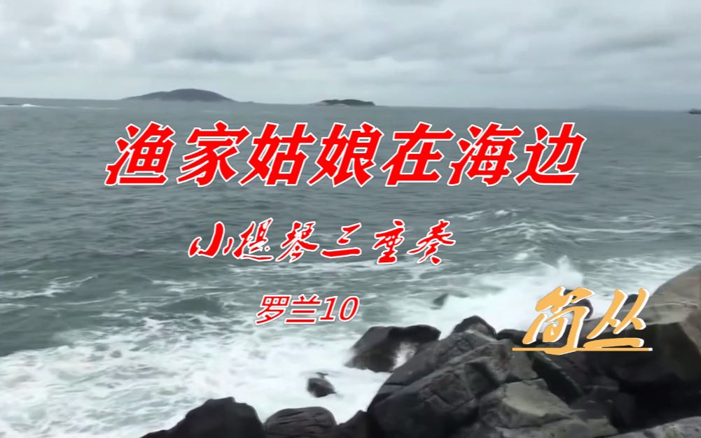 【渔家姑娘在海边】小提三重奏罗兰AE-10