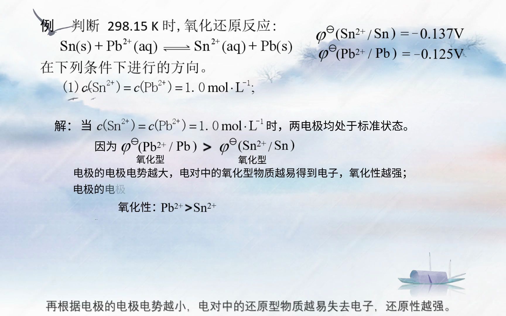 【yf化学微课】电极电势与反应方向,看到最后有彩蛋哦