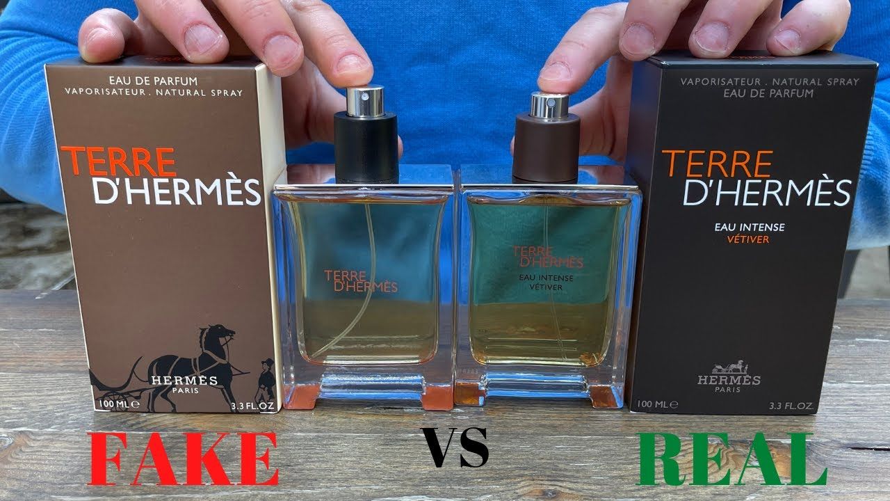 如何识别假冒爱马仕 Terre d'Hermès 淡香水 100ML!正品售价 110 欧元