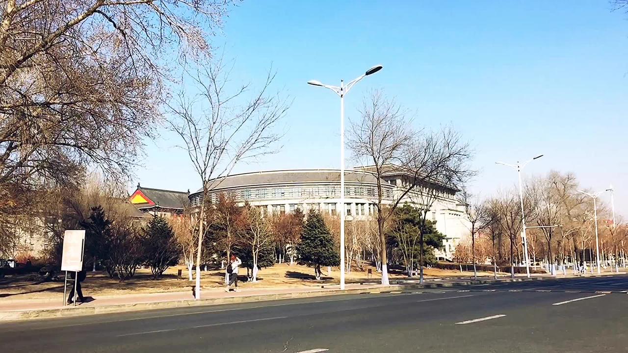 寒假中的哈尔滨工程大学