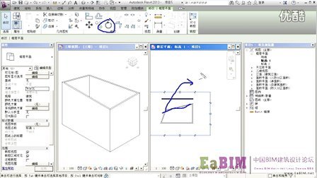 revit应用裁剪区域旋转视图