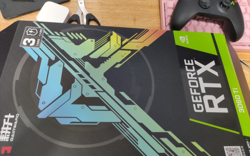 年轻人的第一块显卡,屑梨梨福利的低价卡开箱~耕升RTX3060TI 寄!