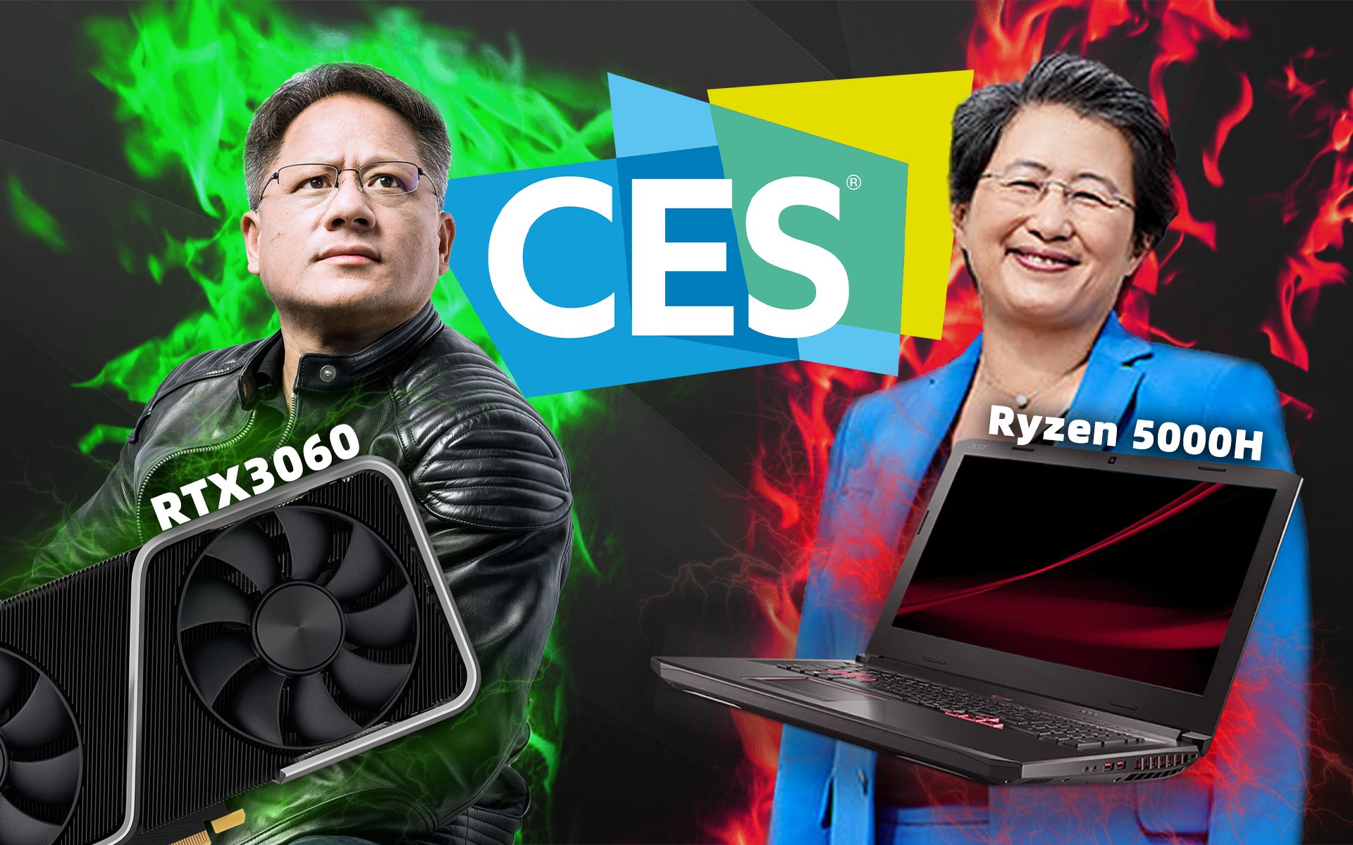 12G显存“空气”显卡RTX 3060发布,AMD新一代移动端秒杀Intel「超...