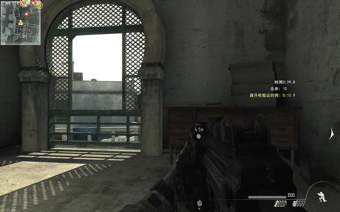 使命召唤8现代战争3——特别行动A:一击脱离,老兵难度